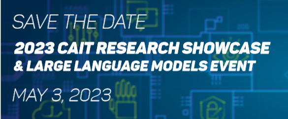 2023 CAIT Research Showcase & Large Language Models Event | Columbia ...